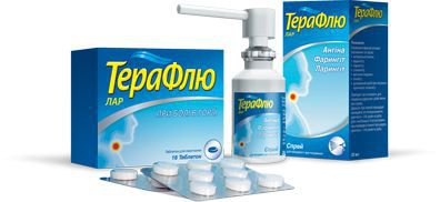 ТЕРАФЛЮ ЛАР: инструкция, отзывы, аналоги, цена в аптеках - Medcentre.com.ua