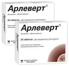 АРЛЕВЕРТ: инструкция, отзывы, аналоги, цена в аптеках - Medcentre.com.ua